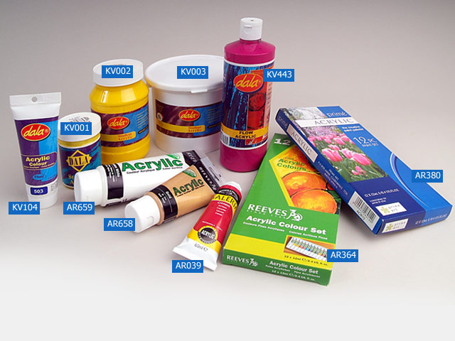 Acrylics - Paint - Products - Art & Office