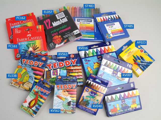 Wax Crayons - Crayons / Pencils - Products - Art & Office