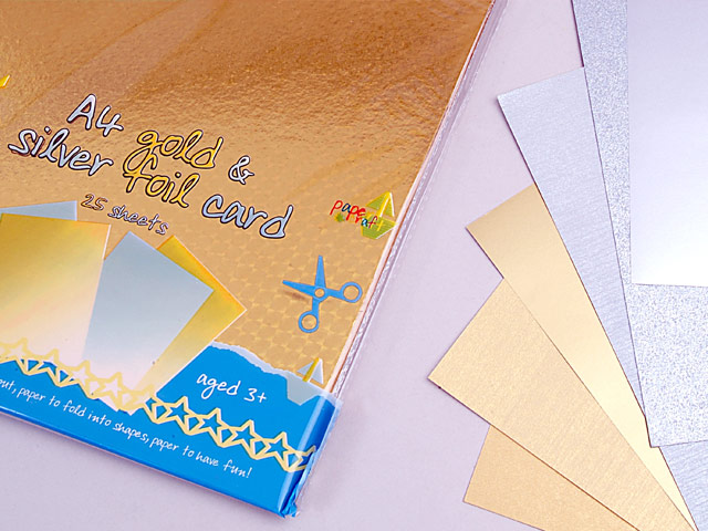 Gold/Silver Paper - Paper - Products - Art & Office