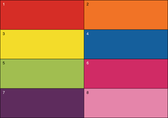K.V. Craft Paint – Neon - Colour Charts - Products - Art & Office